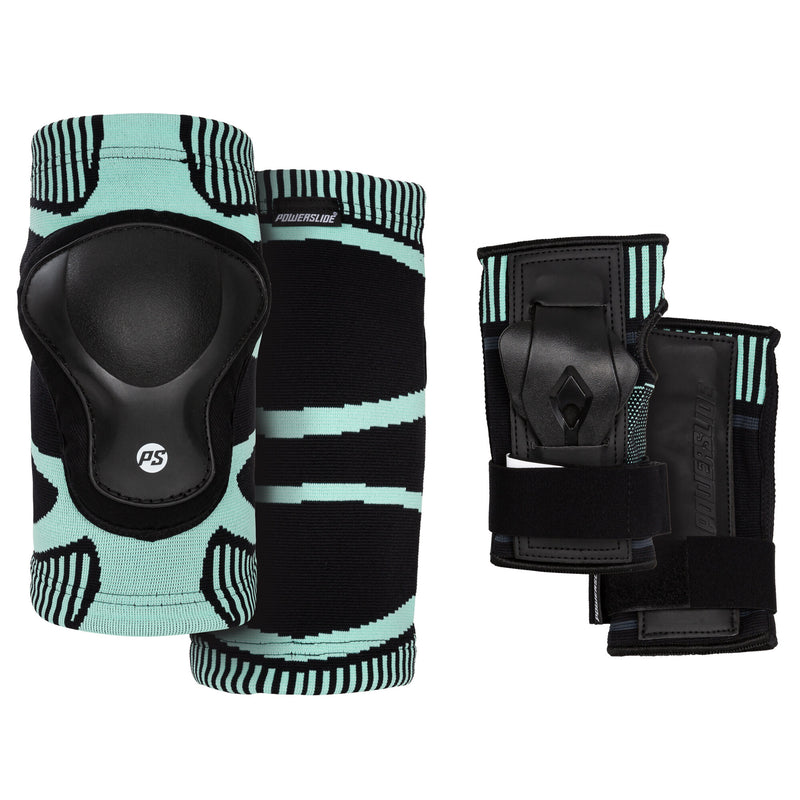 Onesie Teal Dual Set - Powerslide - Inline Skating Protection