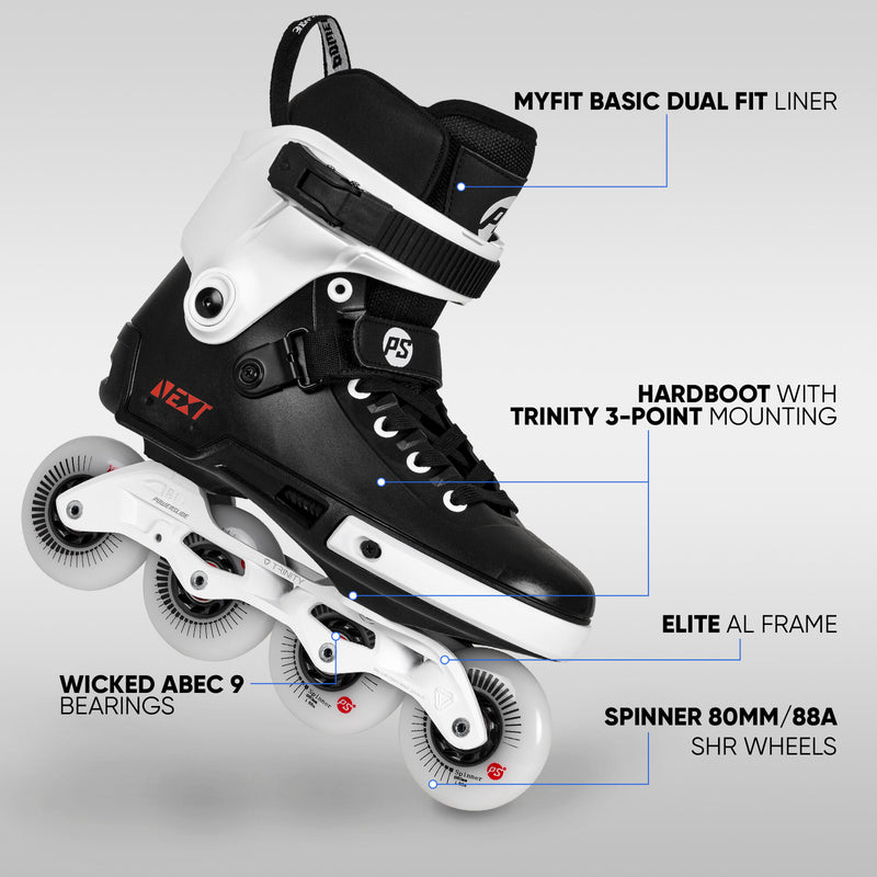 Next Core Black 80 - Powerslide - Urban Inline Skates