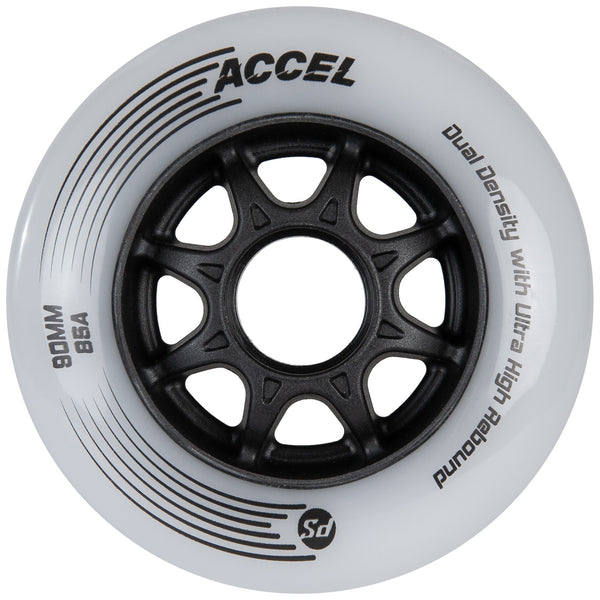 ACCEL 90mm/85A 8-pack - Powerslide - Racing Inline Skate Wheels