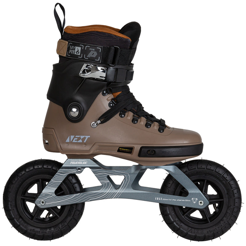 Next Edge 150 Brown - Powerslide - SUV Inline Skates