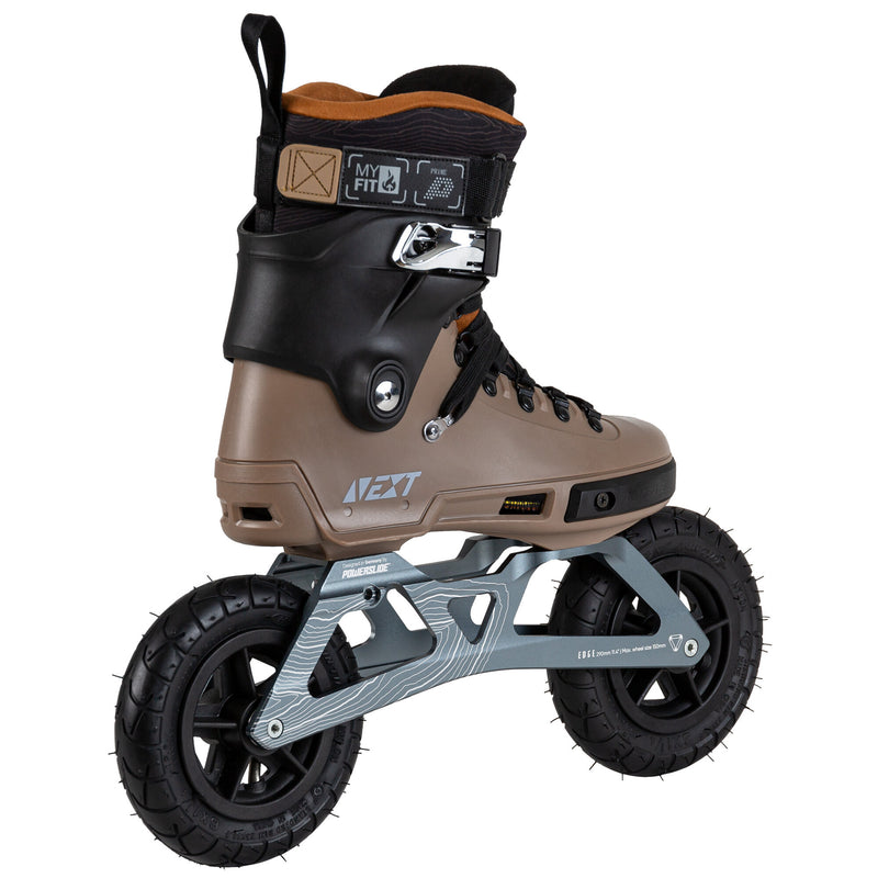 Next Edge 150 Brown - Powerslide - SUV Inline Skates