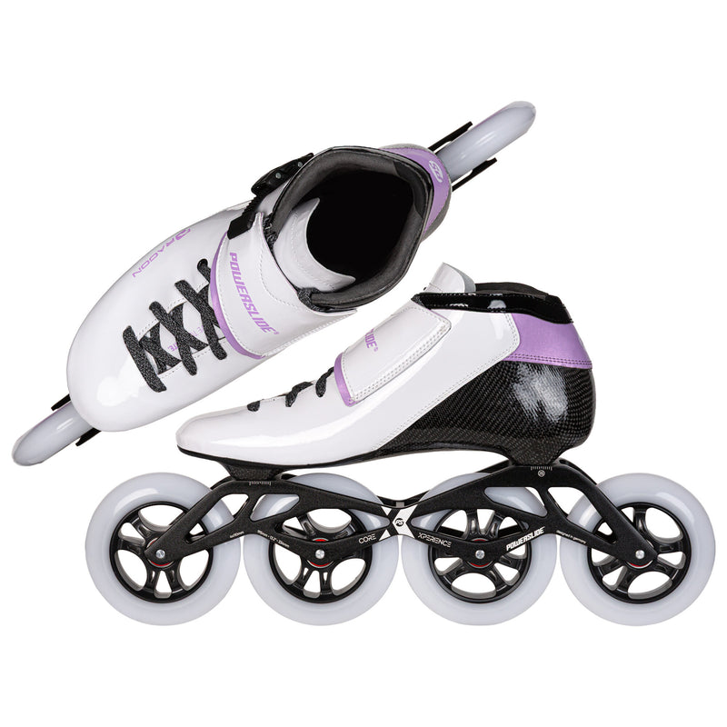 Dragon White 110 - Powerslide - Racing Inline Skates
