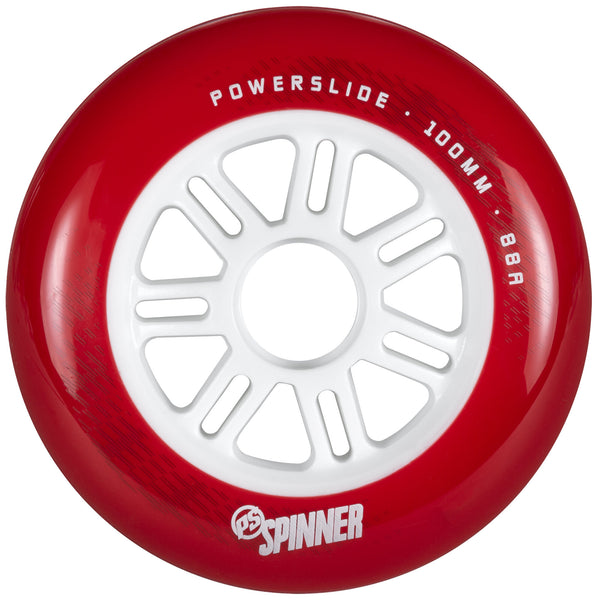 Spinner 100/88A Red, 3-pack – Powerslide
