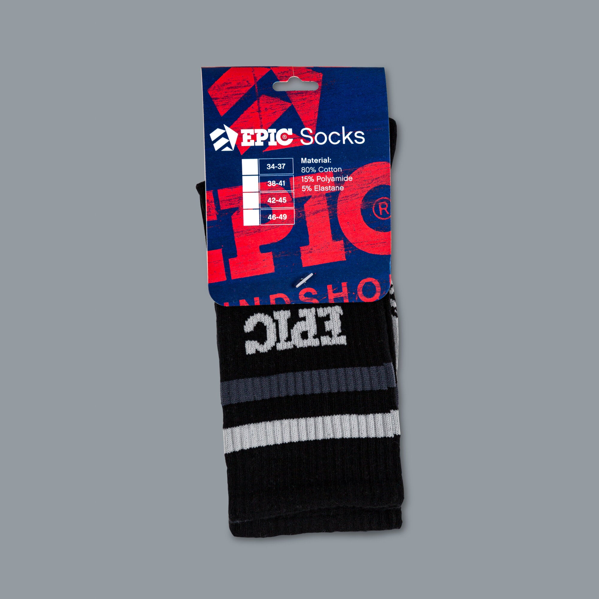 Epic Socks Black – Powerslide