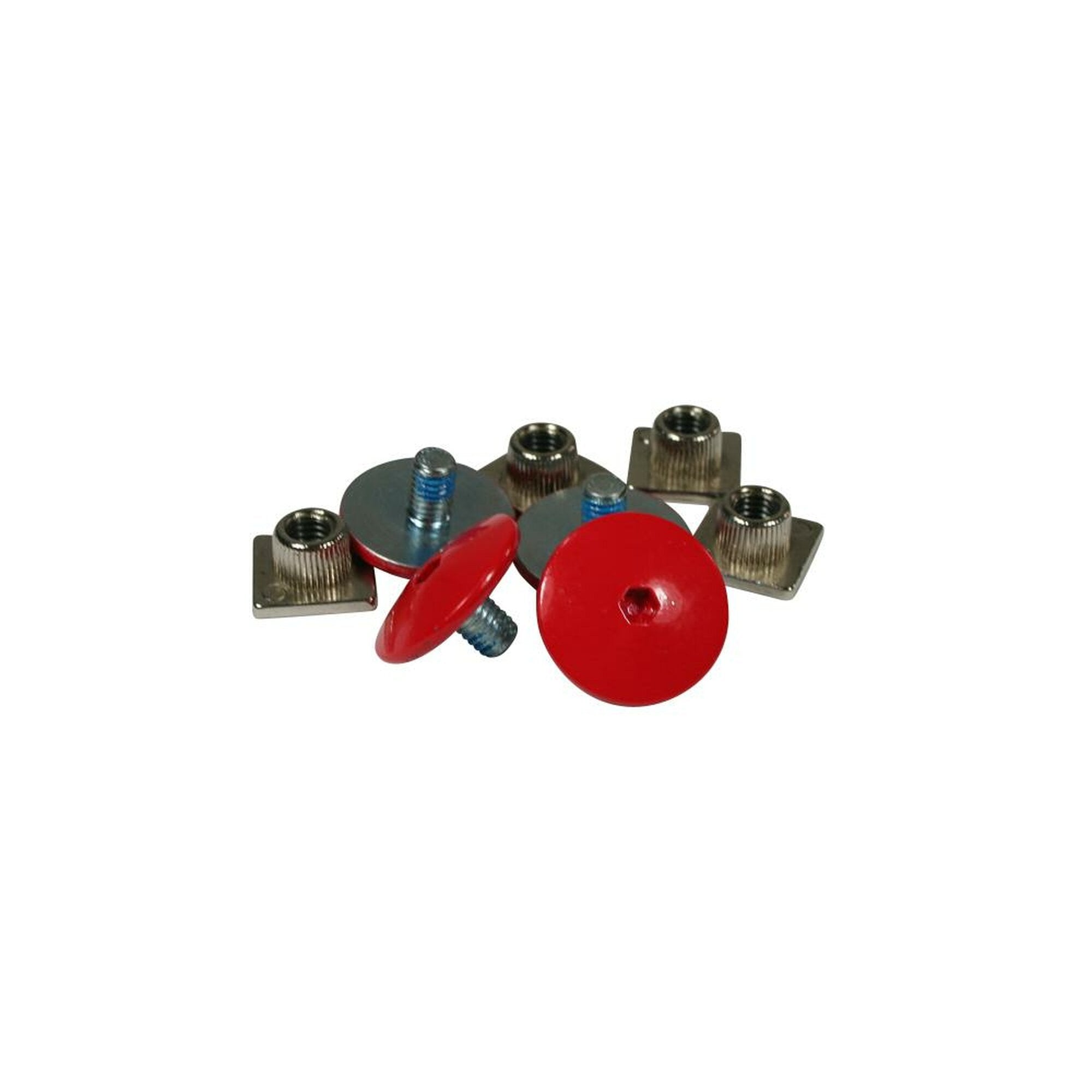 Cuff Screw Set Red – Powerslide