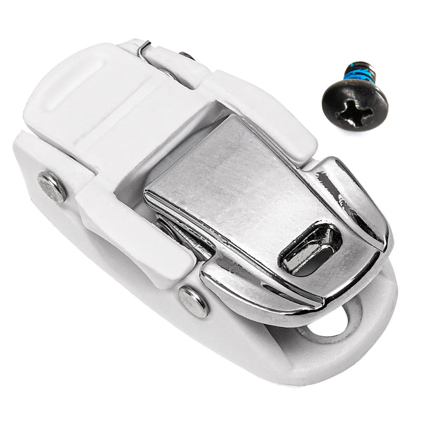 Crown Buckle White – Powerslide