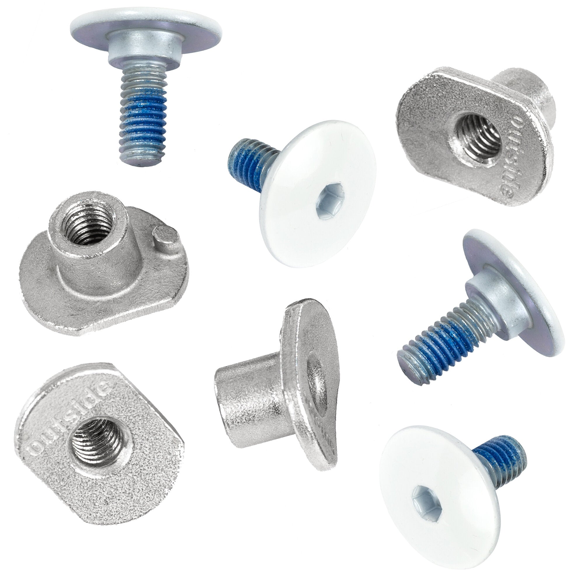 Aeon Cuff Screw Set GEN II, white – Powerslide