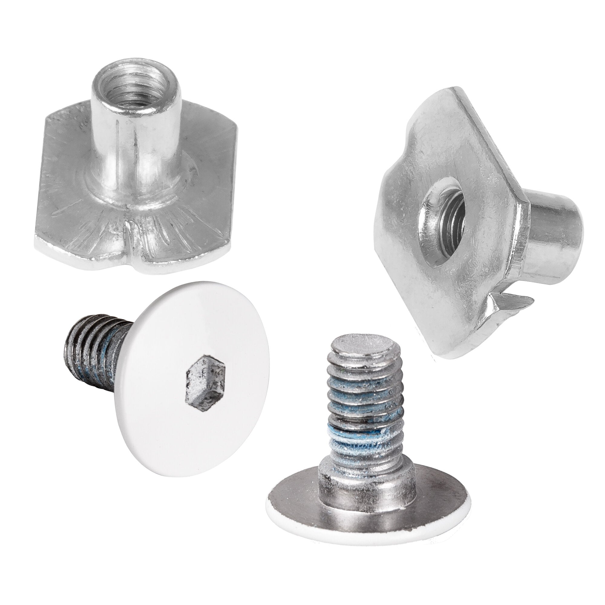 Cuff Screw + Anti Rivet fitting Next White – Powerslide